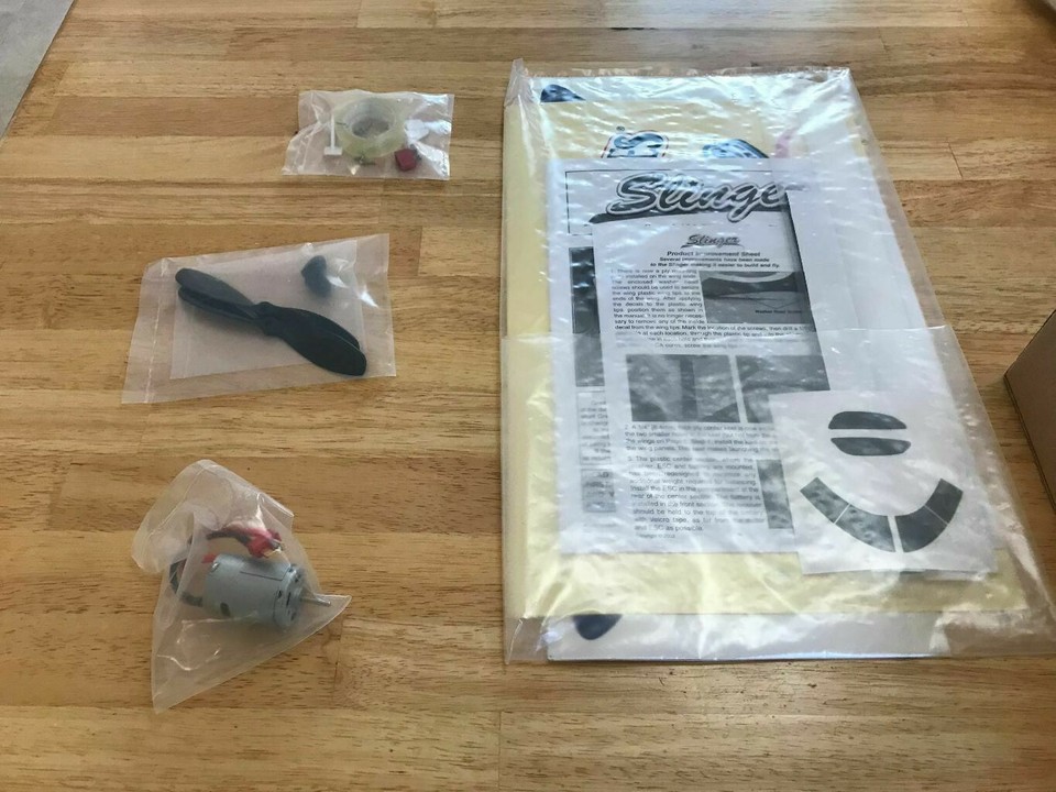 Electrifly Slinger RC B2 Bomber Look Airplane ARF Kit With Motor. | eBay