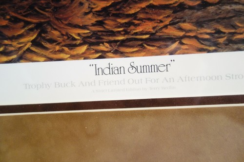 Terry Redlin Indian Summer limited edition art print | eBay
