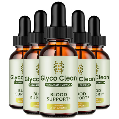 GlycoClean Blood Drops - Glyco Clean Drops for Healthy Blood Supplement ...