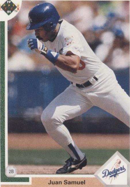 1991 Upper Deck - Juan Samuel #117 for sale online | eBay
