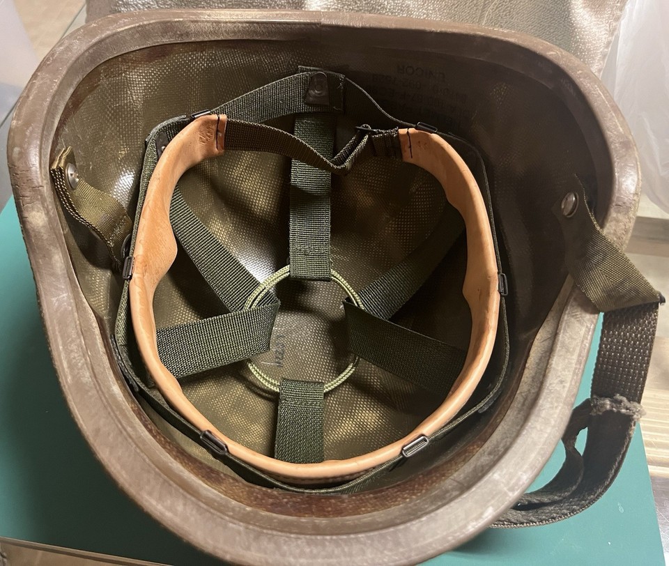 Helmet PASGT DLA 100 87F EC98 647 0 092 7528 Unicor Helmet Military ...