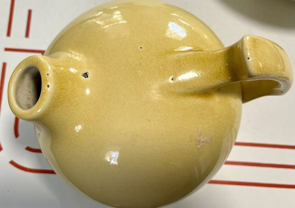 Rum Rill Yellow Tea Pot | eBay