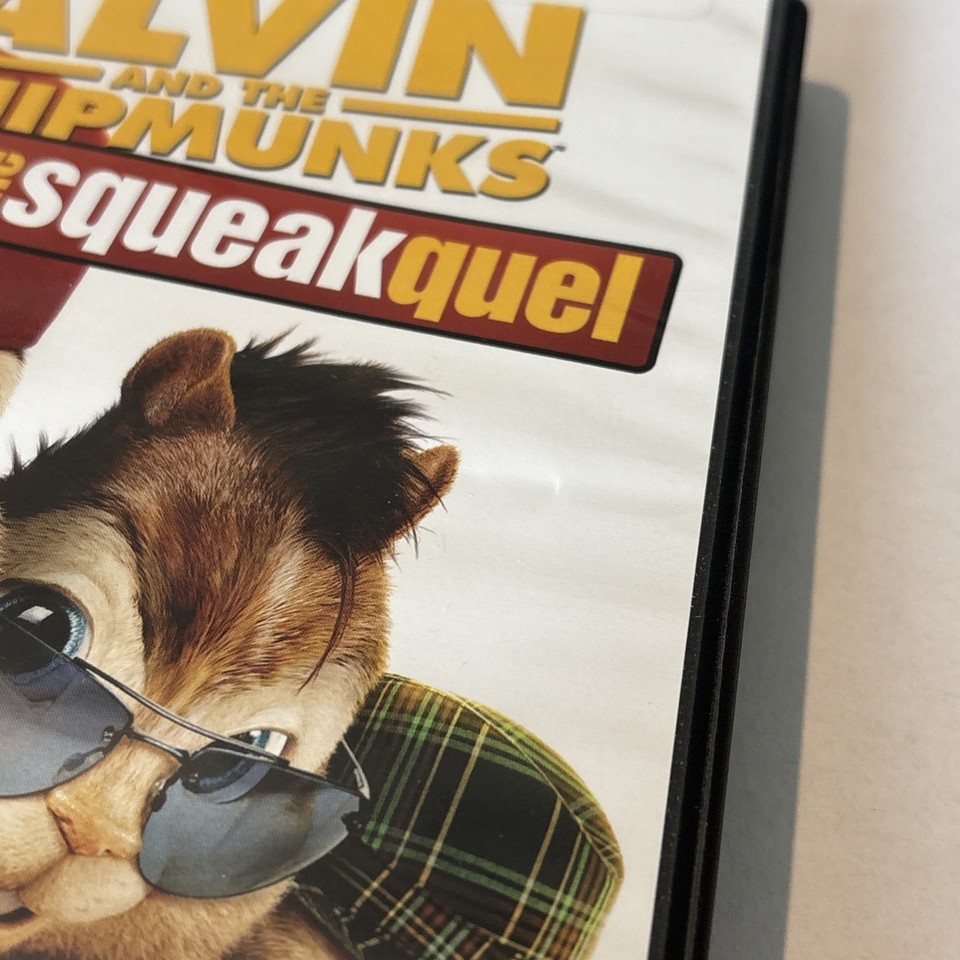 Alvin and the Chipmunks: The Squeakquel DVD 2009 Family Friendly Live ...
