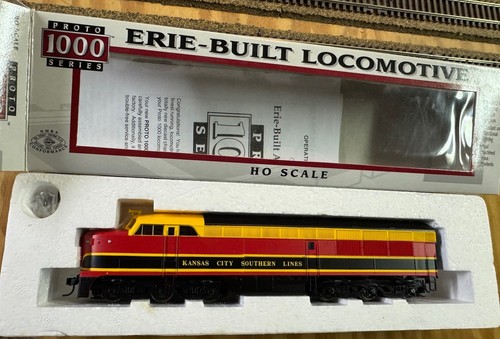 HO Scale Proto 1000 KCS Kansas City Southern FM Erie-Built Diesel #62A ...