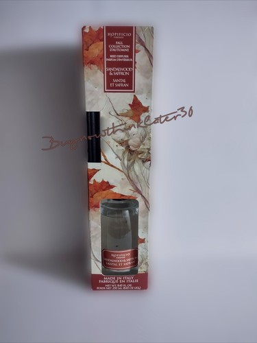 🆕 Hopificio Candle Brand Rustic Sandalwood & Saffron Luxury Reed ...