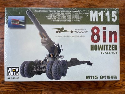 1/35 AFV Club M115 8in Howitzer SEALED American Artillery Kit | eBay