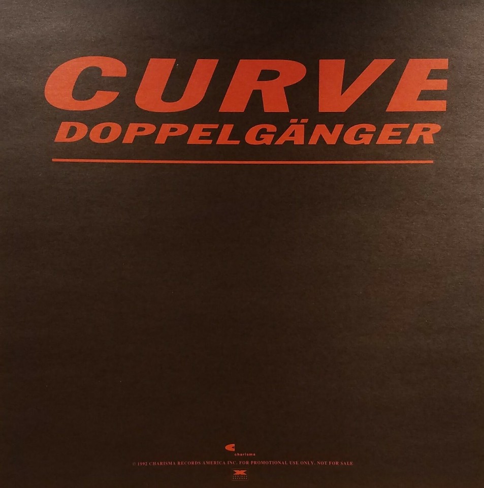 CURVE 'DOPPELGANGER' Promo Album Flat/Poster Suitable For Framing Mint ...