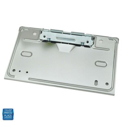 64-68 GTO LeMans 64-65 Chevelle Rear License Plate Bracket Holder Fuel ...