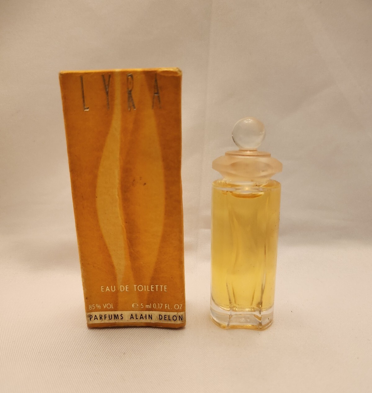 Vintage LYRA Parfums Alain Delon 5ml/ 0.17 oz Eau de Toilette Mini ...