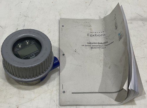 FOXBORO RTT20-T1SNXFD-L3M1 10896900010 TEMPERATURE TRANSMITTER 373 | eBay