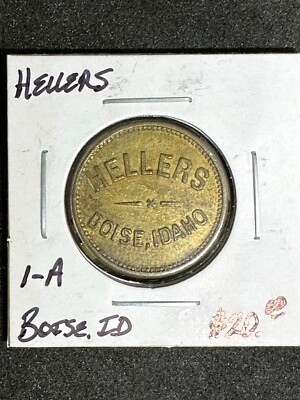 TRADE TOKEN: HELLERS - BOISE, IDAHO W/ FREE SHIPPING!! | eBay