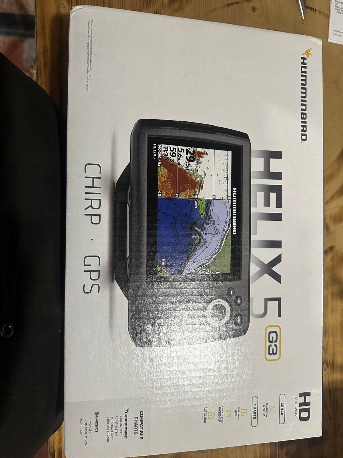 Humminbird HELIX 5 CHIRP GPS G3 Fish Finder (411660-1) 82324056291 | eBay