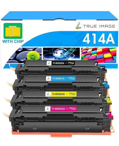 414A Toner Cartridges 4 Pack: MFP M479Fdw Compatible Replacement for HP ...