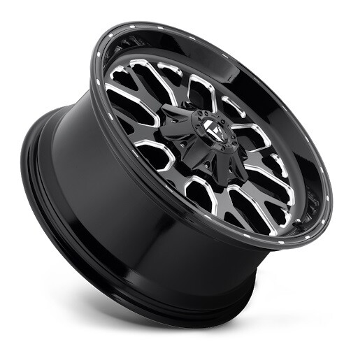 18 GLOSS BLACK MILLED WHEELS RIMS GMC SIERRA XD FUEL TITAN TIS MOTO | eBay