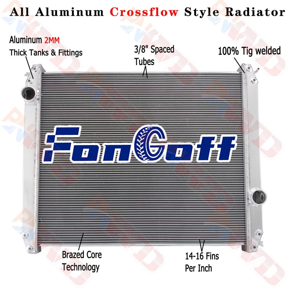 3 Row Radiator For Freightliner Century FL112 FL80 Class Sterling Truck ...