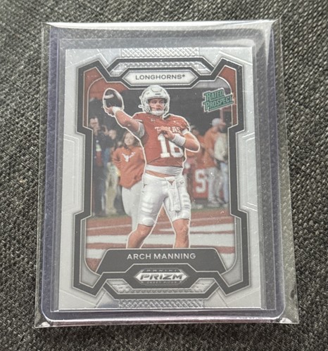 2024 Prizm Draft Picks Arch Manning Rated Prospect #192 Texas Longhorns ...