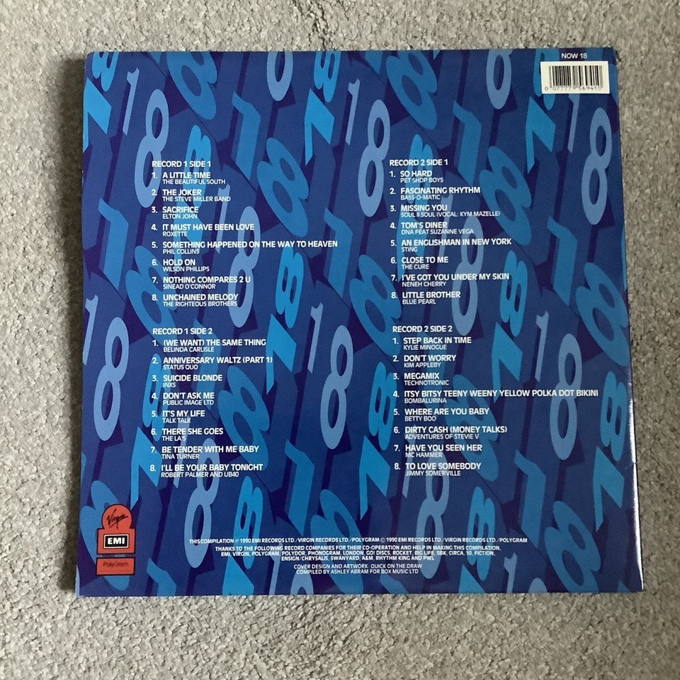"Now That's What I Call Music 18" UK Double LP - NM | eBay