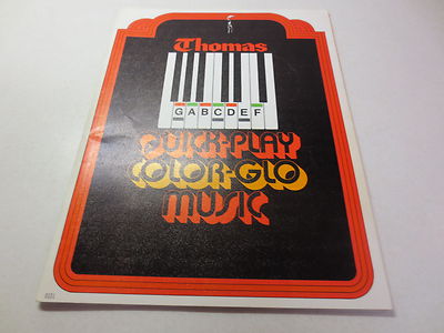 Thomas Quick-Play Color-Glo Music Quick Play Color Glo Music songbook ...