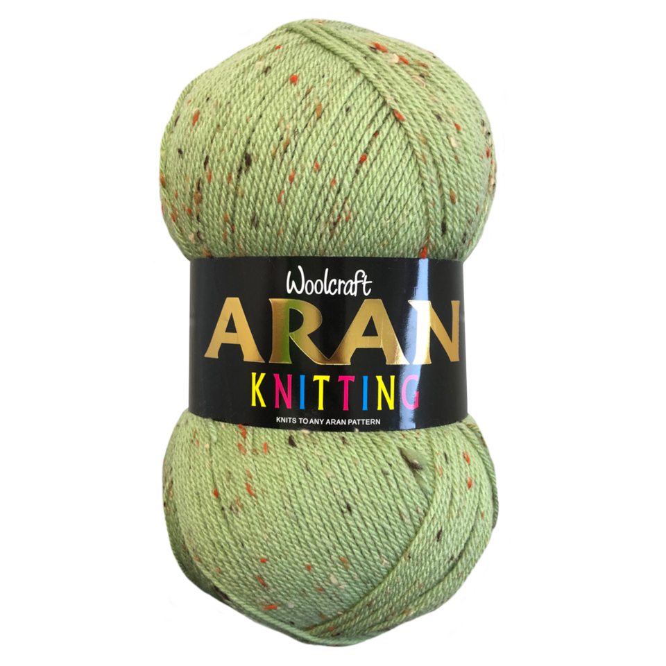 Aran Wool Woolcraft Aran 400g Knitting Yarn, Acrylic Or Wool Mix 40 ...