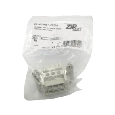 ZIP PORT ZP-MC06B-1-FS006 600V 16A NSMP | eBay