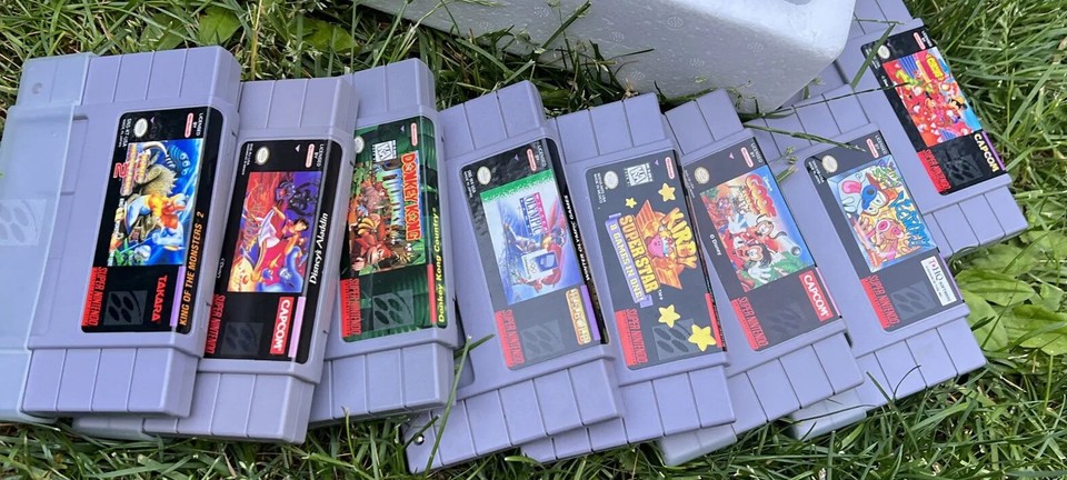 Super Nintendo Super Set Console RARE SNES Plus 8 Games 659533100086| eBay