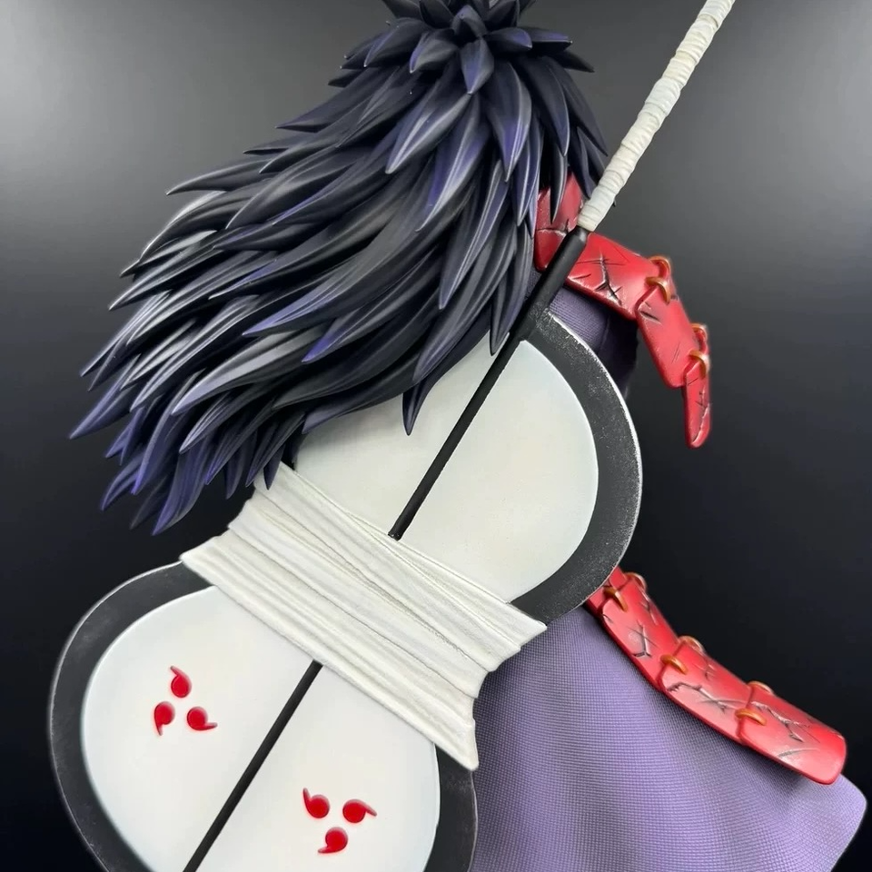 42cm Madara Uchiha Model Statue Action Figure Figurine Luminous Base ...