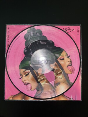 CARDI B OFFICIAL WAP PICTURE DISC VINYL SINGLE 12" MEGAN THEE STALLION ...