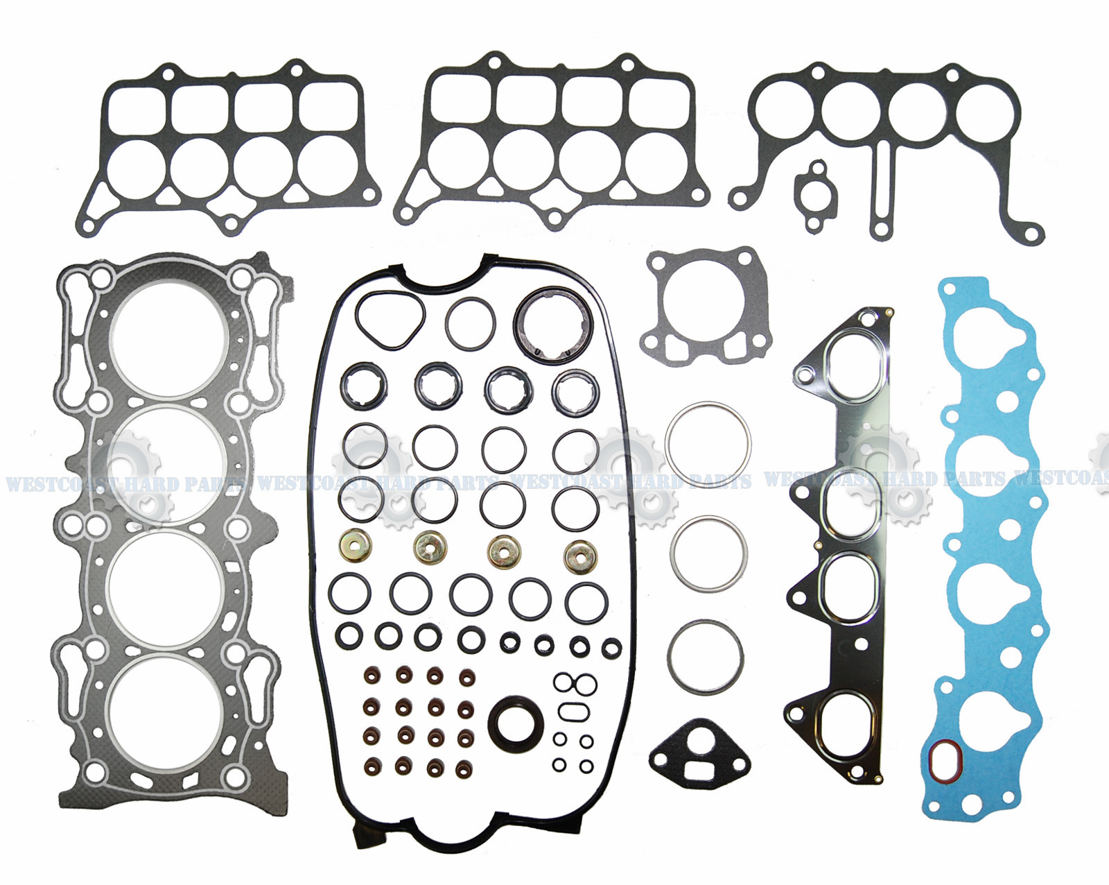 94-97 Honda Accord DX LX 2.2L SOHC F22B2 F22B6 ENGINE HEAD GASKET SET ...