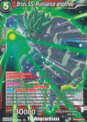 Dragon Ball Super - Broly SS, Puissance amplifiée : UC BT13-024 | eBay