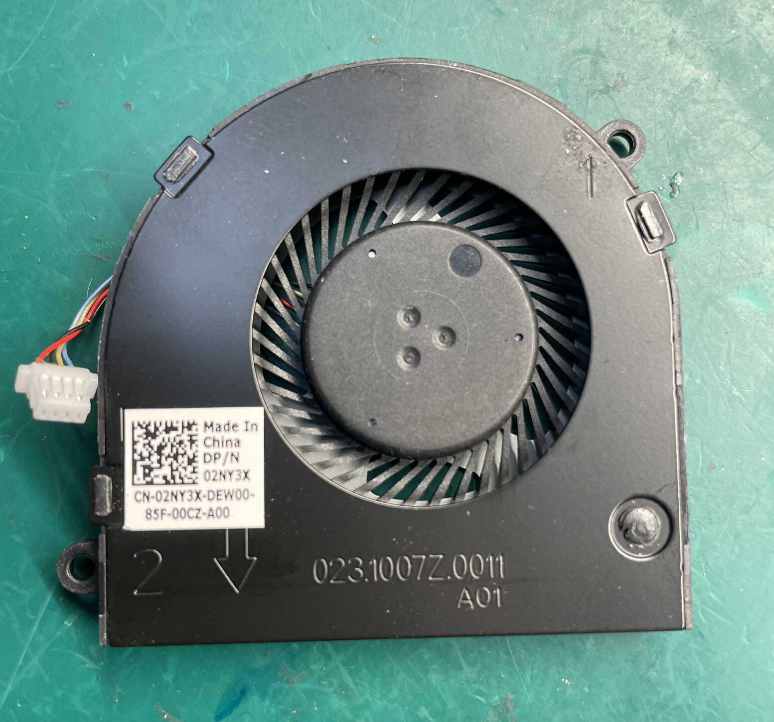 Dell Latitude Chromebook 13 3380 CPU Laptop Cooling Fan 2NY3X 02NY3X | eBay