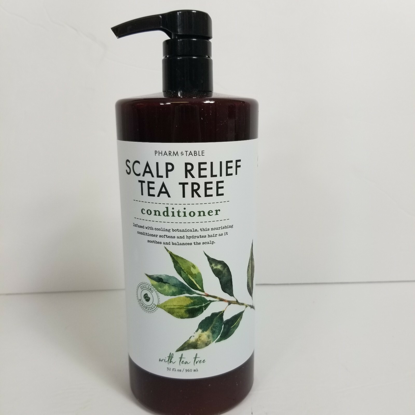 PHARM to TABLE ~ SCALP RELIEF TEA TREE Botanicals Mint Coconut Oil ...