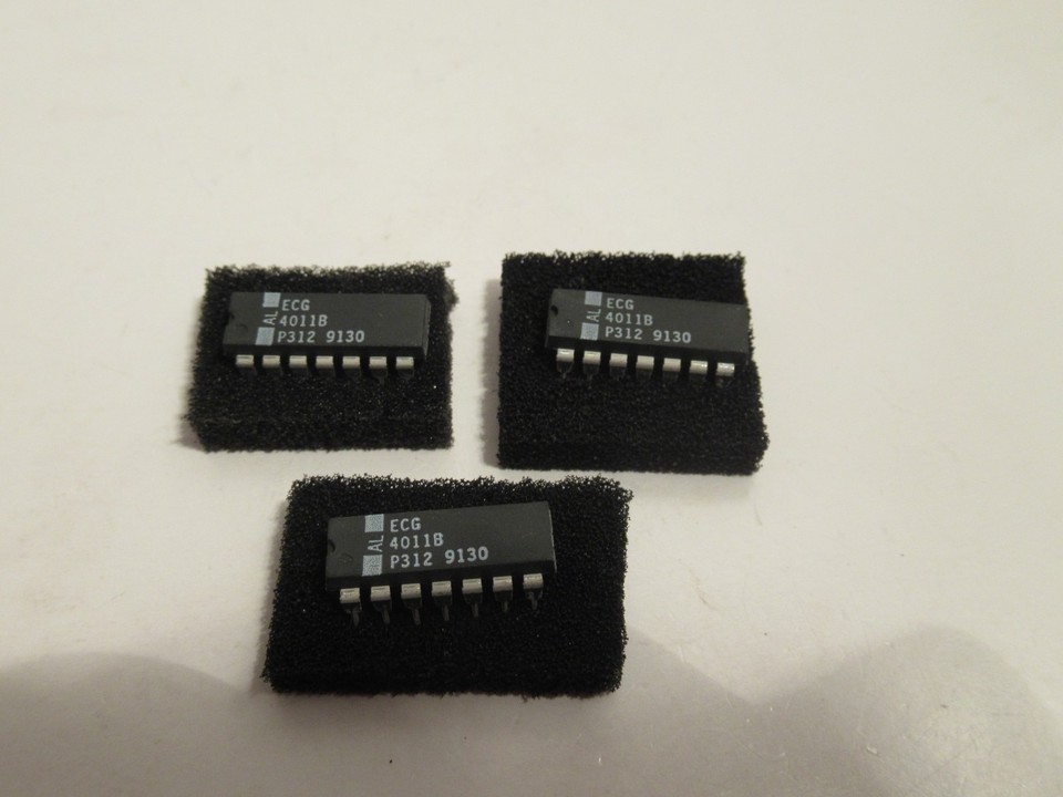 (LOT OF 3) PHILIPS ECG COMPONENT ECG4011B ECG 4011B IC CHIP NEW | eBay