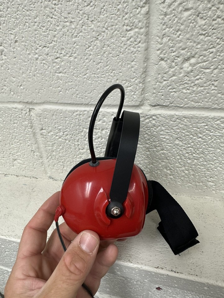 Lot Of 2 Racing Electronics Racing Headsets Uniden Scanner & Bag Plus ...