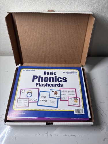 Abeka Basic Phonics Flashcards- Complete Set (132 Sounds) K 1st 2nd 3rd ...
