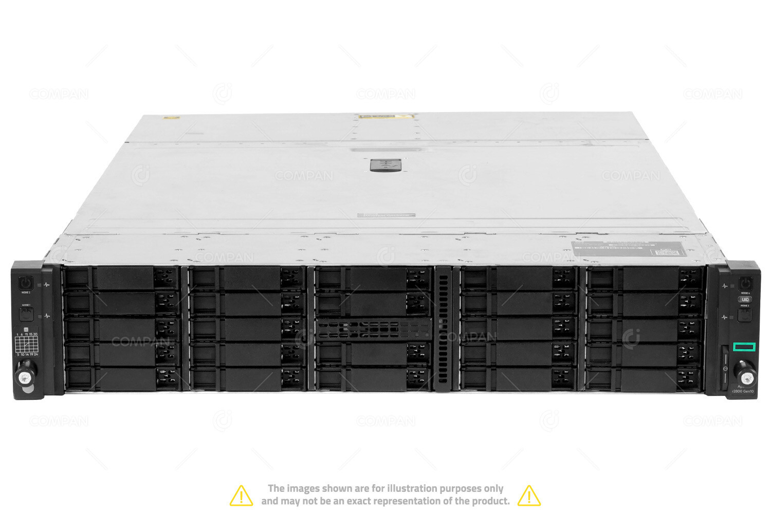 HPE Apollo R2800 G10 4X XL170R G10 8x Xeon Gold 6132 512GB RAM 8x 960GB ...
