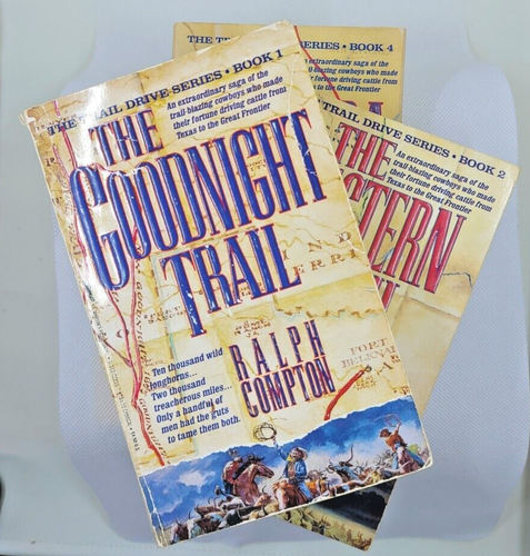 Ralph Compton Trail Drive Series bundle - books 1, 2 & 4 paperback ...