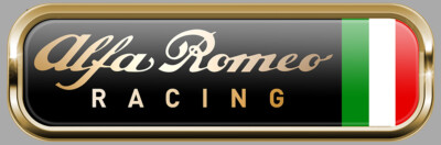ALFA ROMEO Racing right/droit "Trompe-l'oeil" Sticker vinyle laminé | eBay