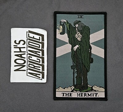 Task Force Doomer 'The Hermit' Tarot Patch TFD END BCS FOG WRMFZY FUD ...