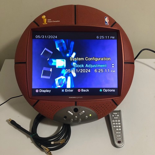 Hannspree 15” Basketball TV NBA Finals Champion with Remote Control | eBay