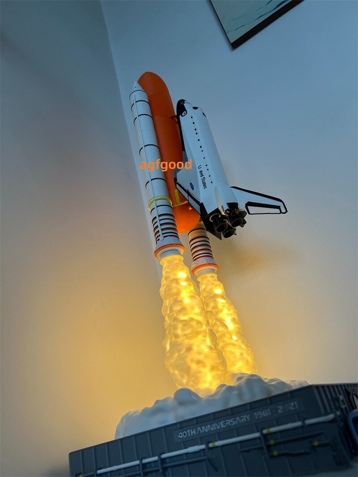 1:144 Scale STS Discovery OV-103 Space Shuttle Model LED Light Finished ...