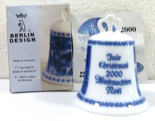 Vintage Berlin Design Jule Christmas 2000 Collectible Bell with Box | eBay