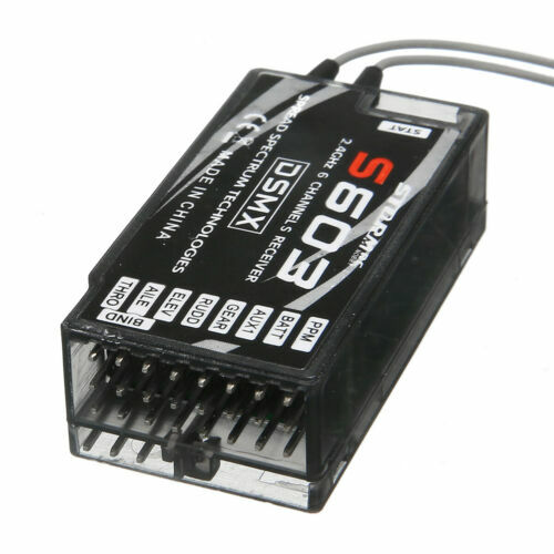 Receiver For Spektrum Compatible Receiver #6 Channels S603 DSMX & DSM2 ...