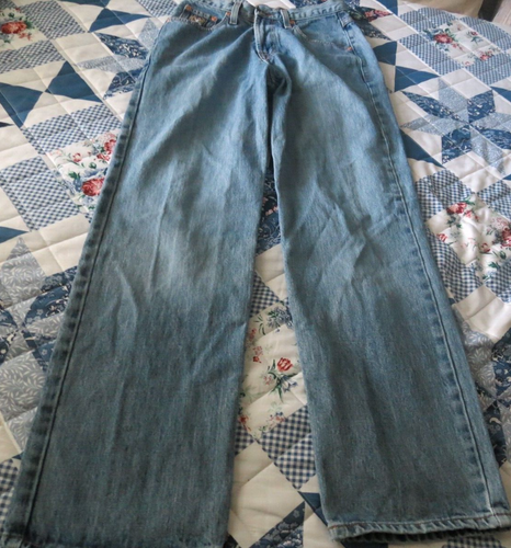Vintage Distressed Black Label Cinch Jeans Tag Size Size 29"X32" Actual ...