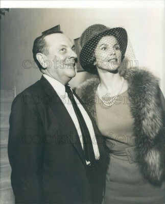 1960 Press Photo John H & Christine Teeter Christine of the McGuire ...