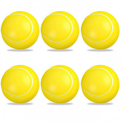 6 Pcs Foam Balls for Kids 60mm Soft Sponge Tennis Balls Indoor Outdoor ...