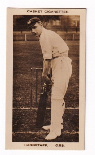 Joseph Hardstaff 1922 Pattreiouex Casket Cigarettes Cricketers #53 ...