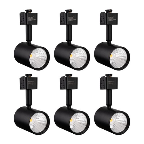 LED Track Lighting Heads Compatible with Single Circuit J Type Track ...