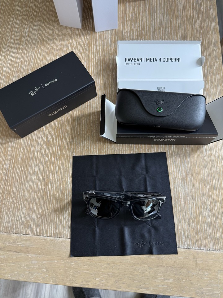 Ray-Ban Meta x Coperni Limited Edition Wayfarer AI Glasses /3600 ...