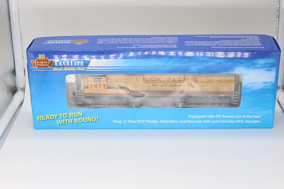 READ! HO Broadway Limited Blueline 5050 GE C30-7 UP #2477 DCC READY HO ...