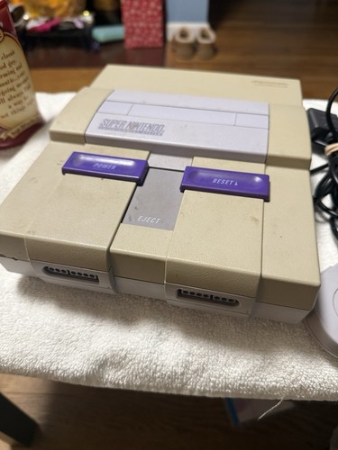 Super Nintendo SNES Console Bundle With Controller , No Video Cable | eBay